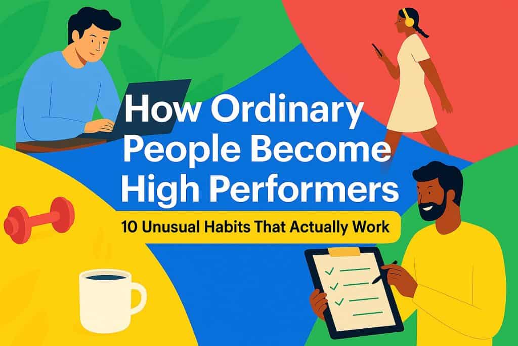 10 Habits That Turn Average People Into High Performers - Orbiting Web